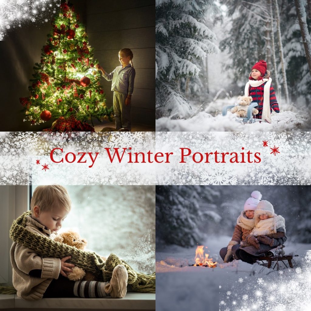 Cozy Winter Portraits – Lightroom & Photoshop editing course - EN